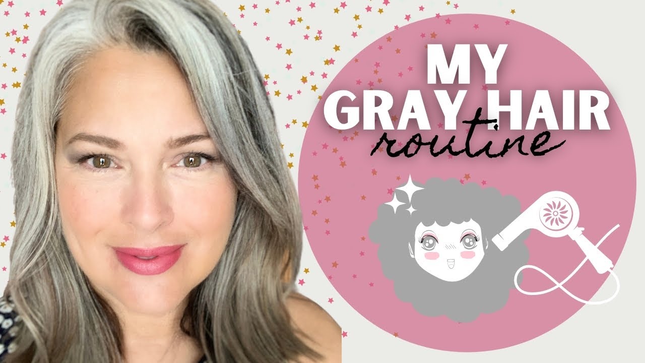HOW TO FIX MY GRAY/GREY HAIR - how I care for it, keep it hydrated, and ...