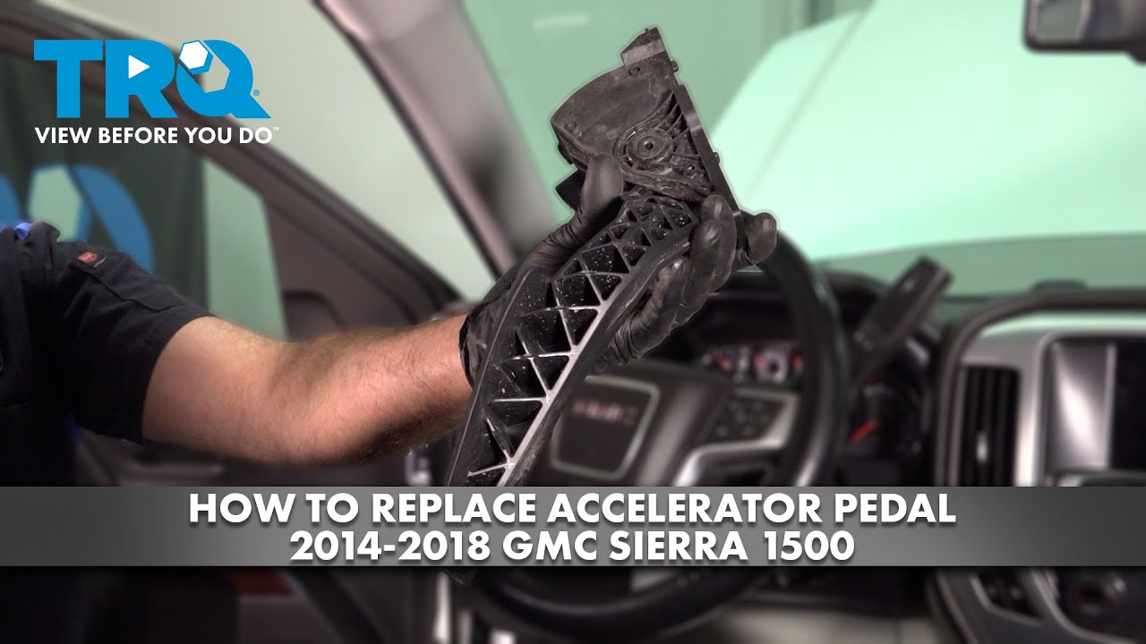 How to Replace Accelerator Pedal 2014-2018 GMC Sierra 1500 - YouTube