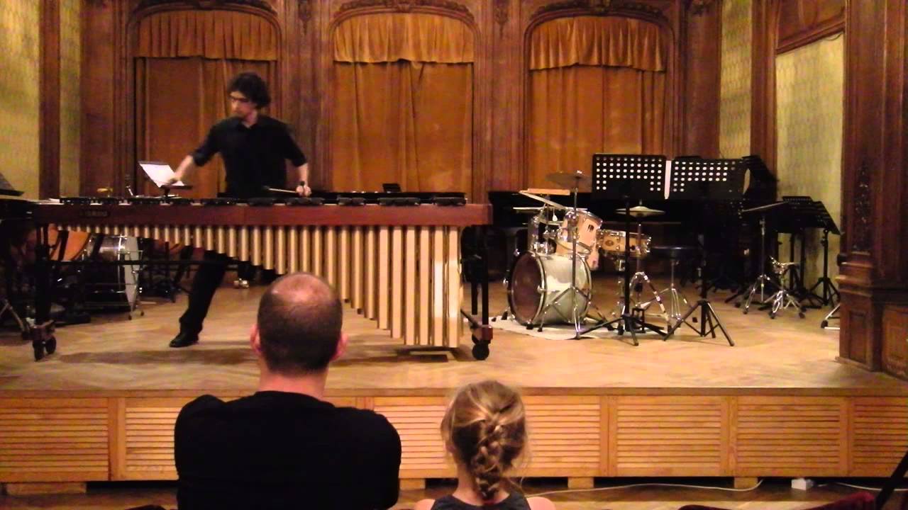 DANIEL PIOTROWSKI - First Movement for Marimba (Toshimitsu Tanaka) - YouTube