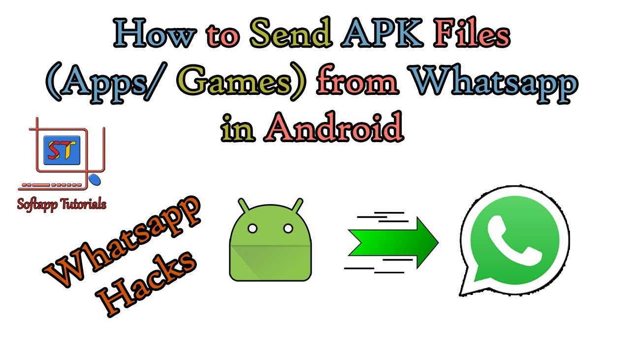 How to Send APK files from Whatsapp - YouTube