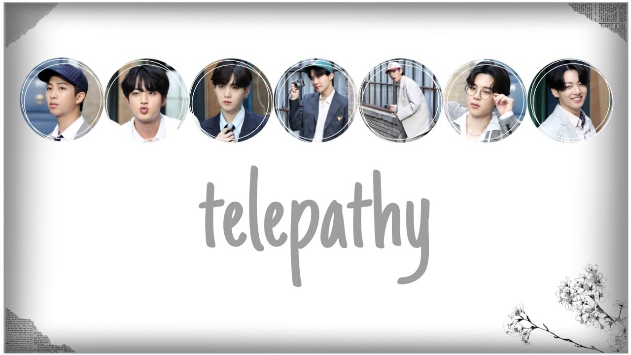 BTS - Telepathy Lyrics | الترجمة (Arabic sub) مع النطق - YouTube