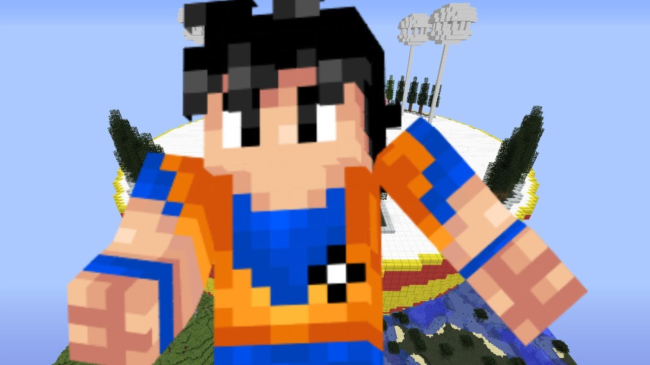 Minecraft: Dragon Block MAJIN Ep. 4 - Goku's HOUSE and CELL ARENA - YouTube