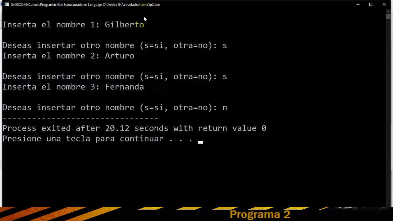 Estructuras de control en lenguaje C La sentencia do-while - YouTube