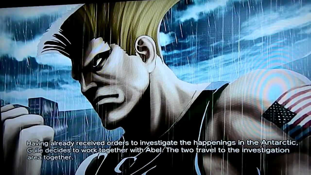 Street Fighter X Tekken - Guile and Abel Intro (English) - YouTube