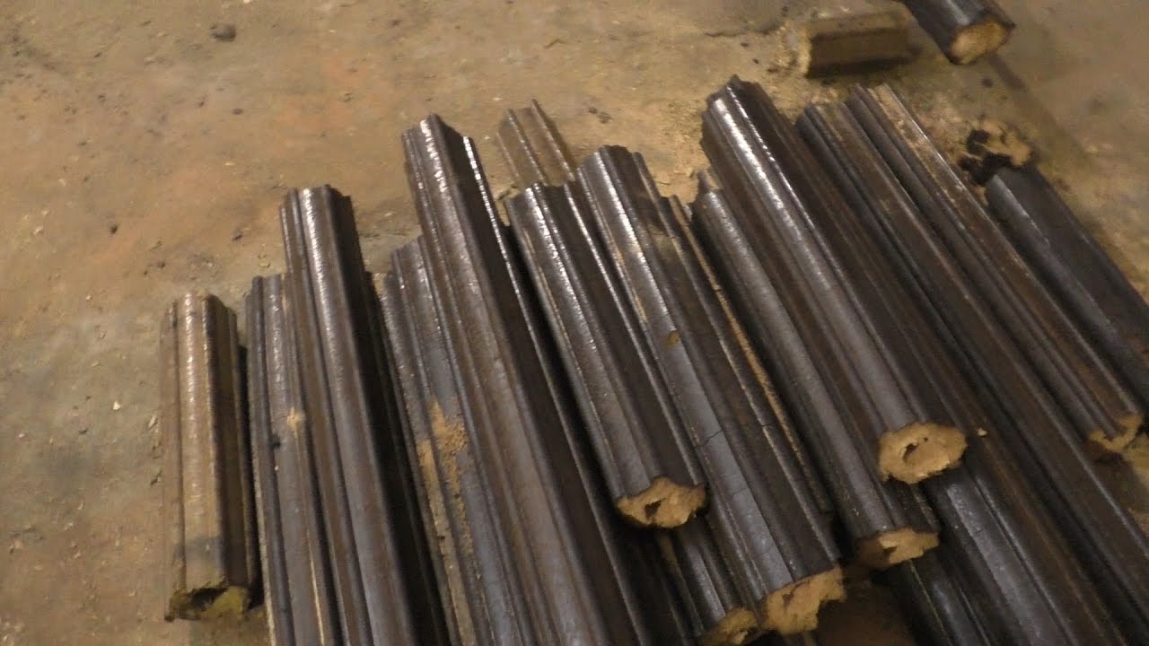 Пресс брикетировочный Pini-Kay Briquetting press. - YouTube