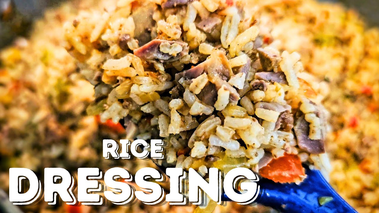 Creole Rice dressing | Don't call it DIRTY RICE Thanksgiving recipe ...
