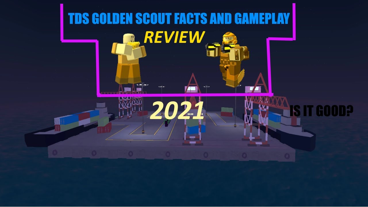TDS Golden Scout Facts And Mini Gameplay │ TDS 2021 - YouTube