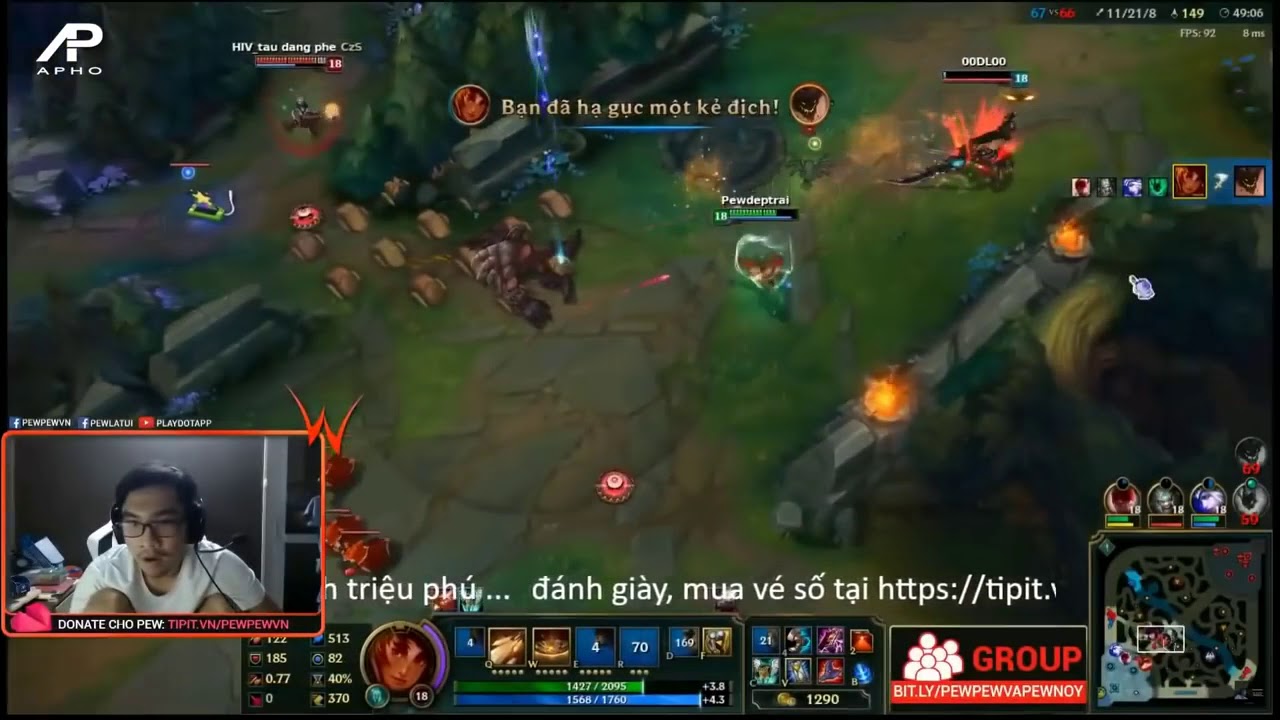 Pewpew Lô Con Cặc - YouTube