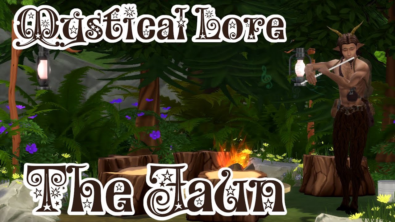 The Faun // Mystical Lore // The Sims 4 CAS // PLUS CC Links! - YouTube