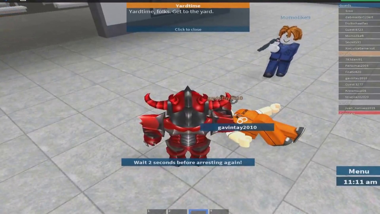 Guard Duty!- Prison Life - Roblox - YouTube