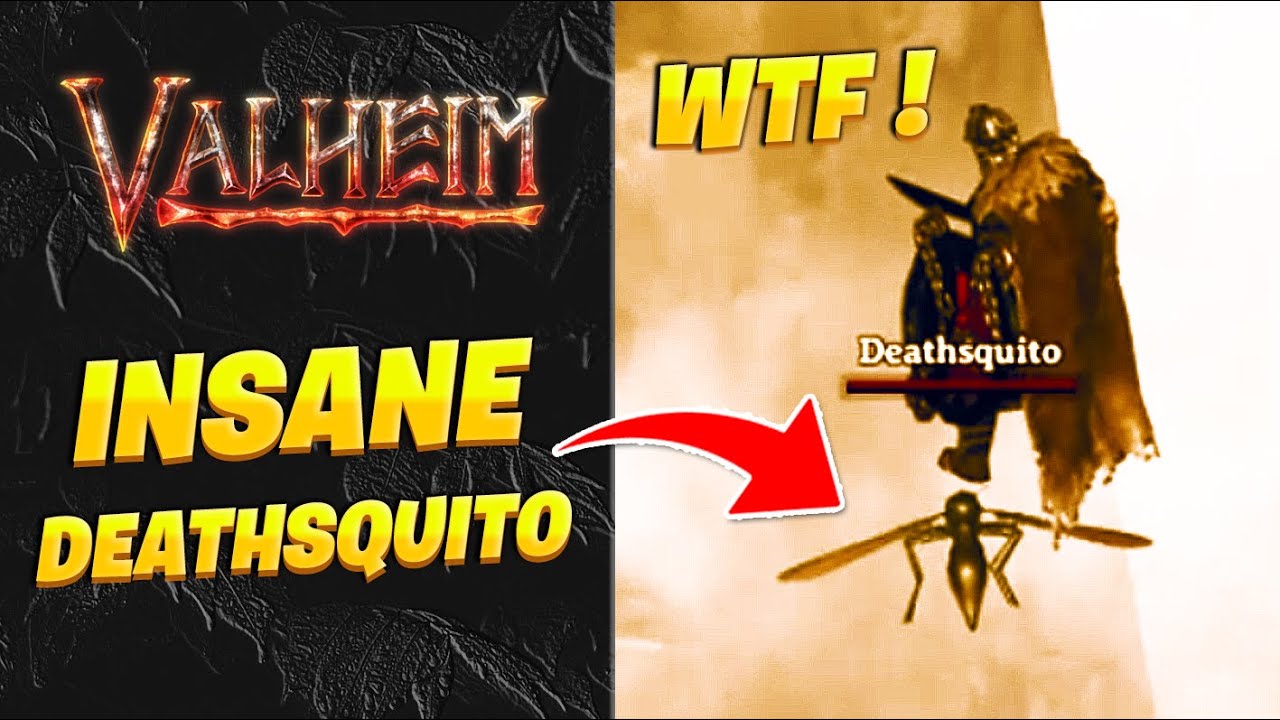 Valheim INSANE Deathsquito (Insect Repellant) | Valheim WTF & Funny ...