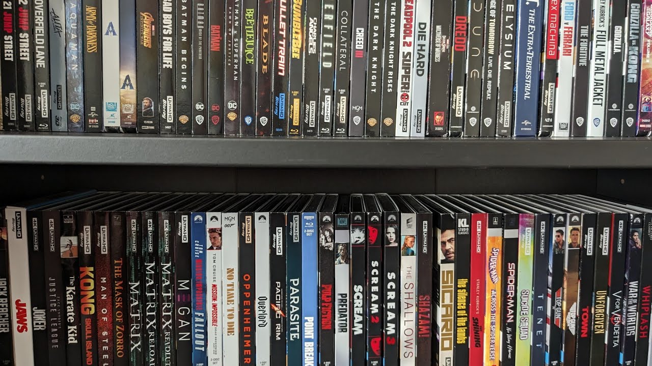 My Entire 4K Blu-ray Movie Collection! - YouTube