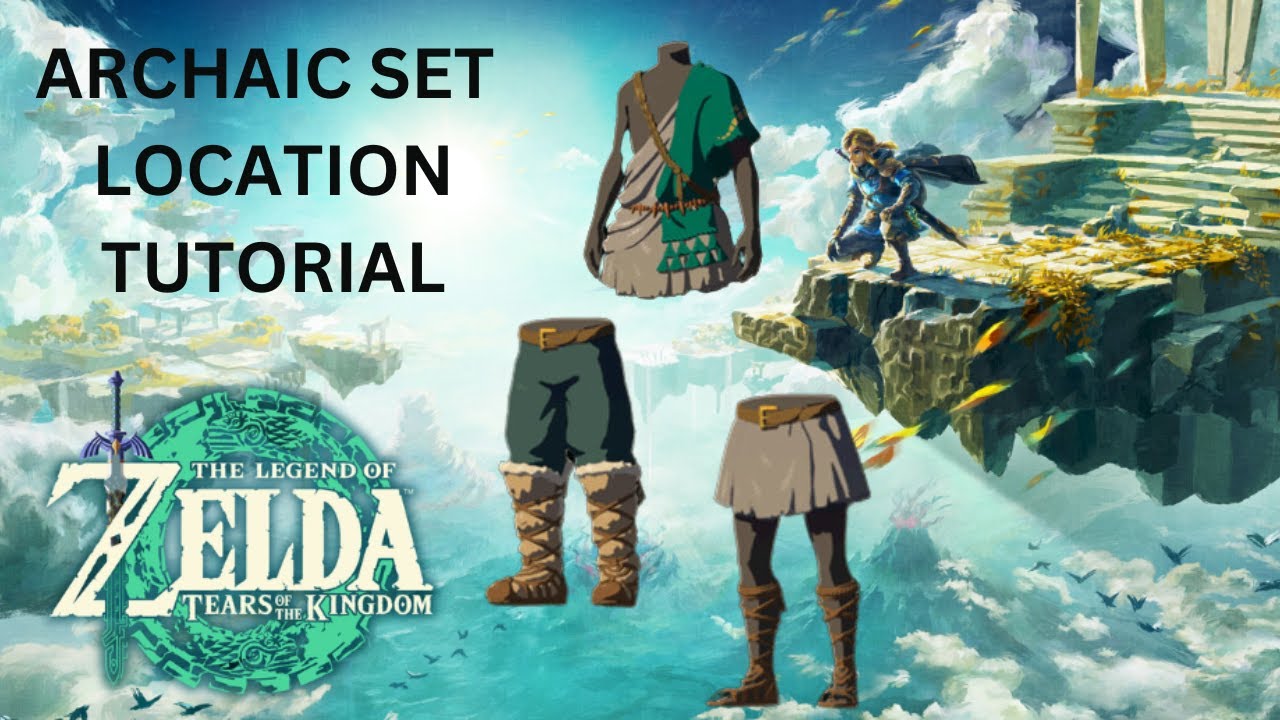 The Legend of Zelda Tears of the Kingdom Archaic Set Location ...