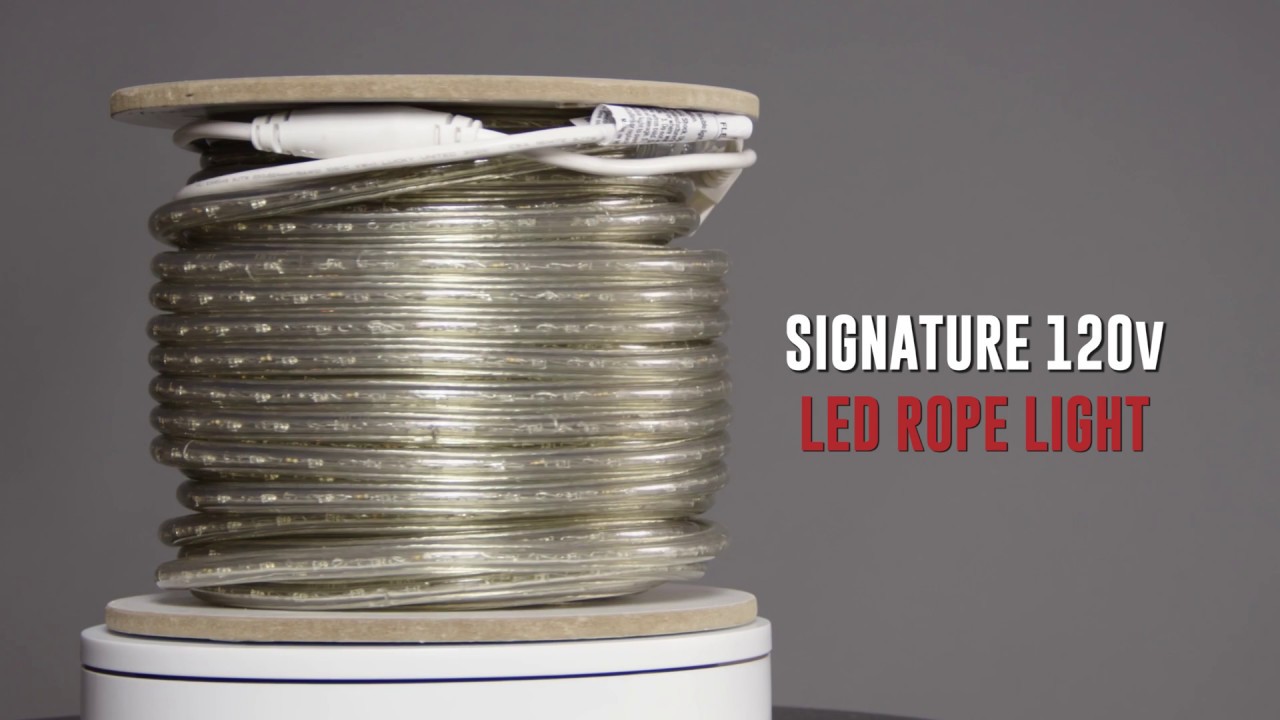 Signature's LED Rope Light | Product Video - YouTube