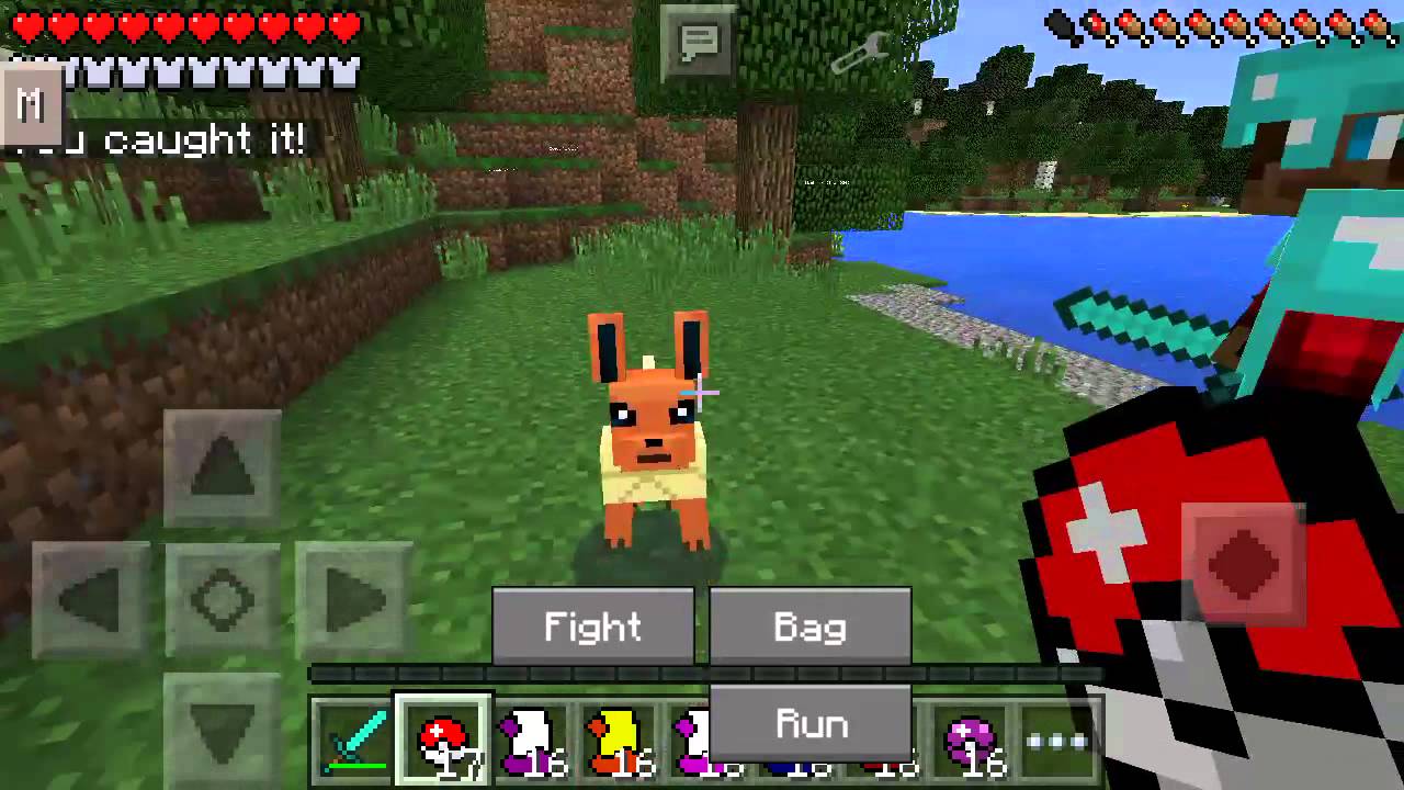 Mod pokemon no mcpe0.13.1 - YouTube