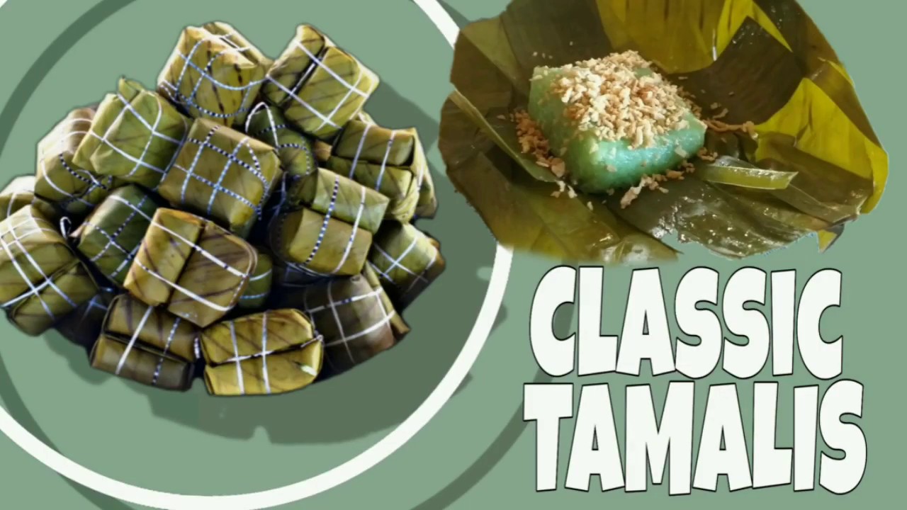 How to make Classic Tamalis| Lutong Pinoy| Merienda| Malagkit Rice ...