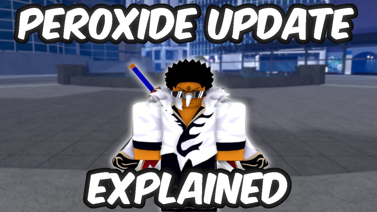 EVERYTHING EXPLAINED IN THE NEW UPDATE | Peroxide - YouTube