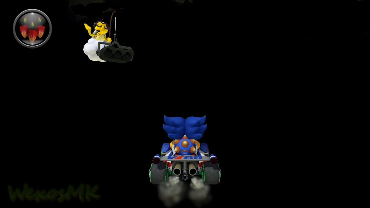 What if everything was DARK in Mario Kart 8 Deluxe? - YouTube