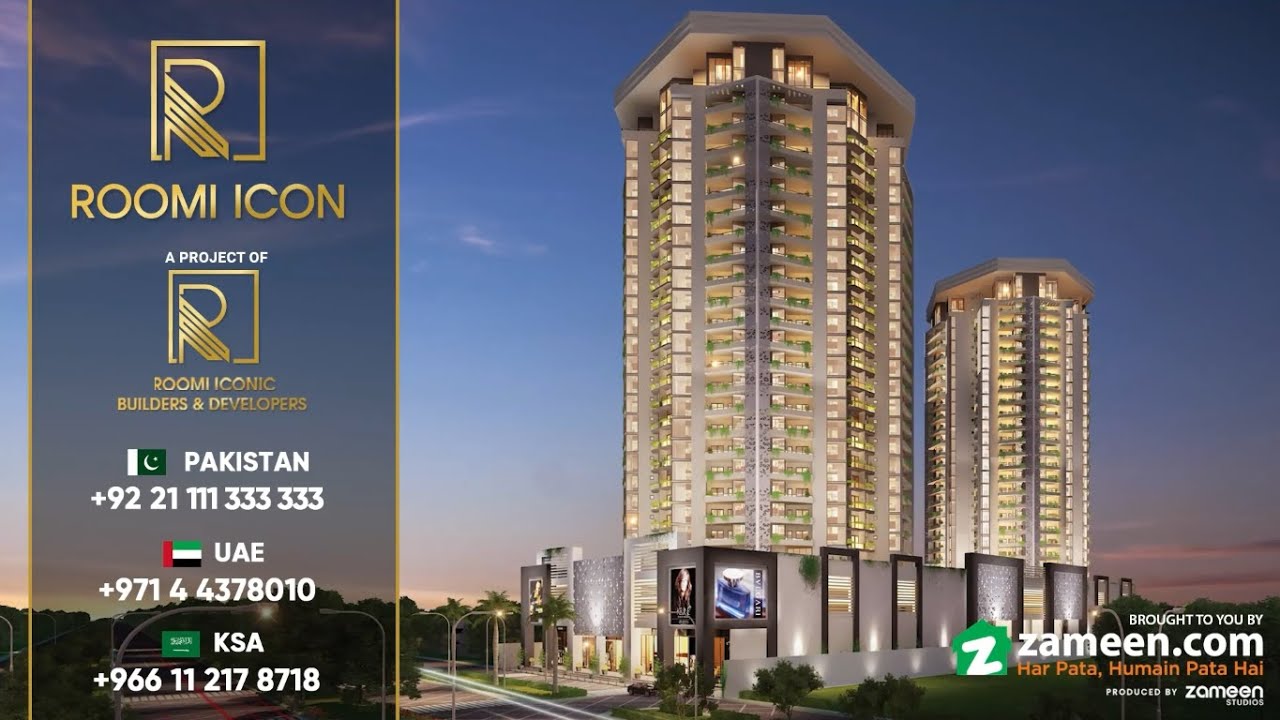 Roomi Icon - 3 Bed Model Apartment - YouTube