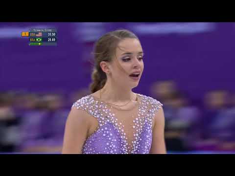 Jogos Olímpicos de Inverno 2018 -  Isadora Williams (Brasil)