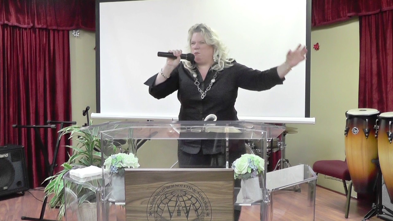 Prophetess Deborah Hecker prayer @ Nazareth Church - YouTube