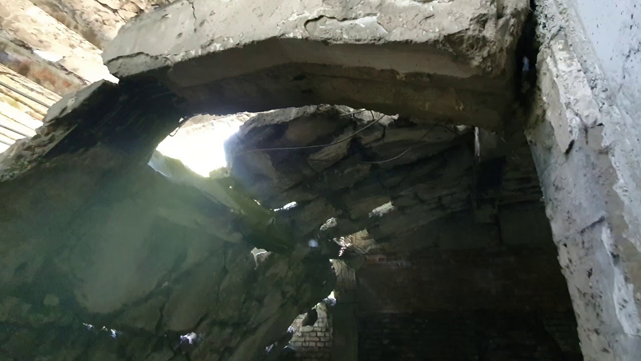 Walking a second world war bunker on Westerplatte, Danzig - YouTube