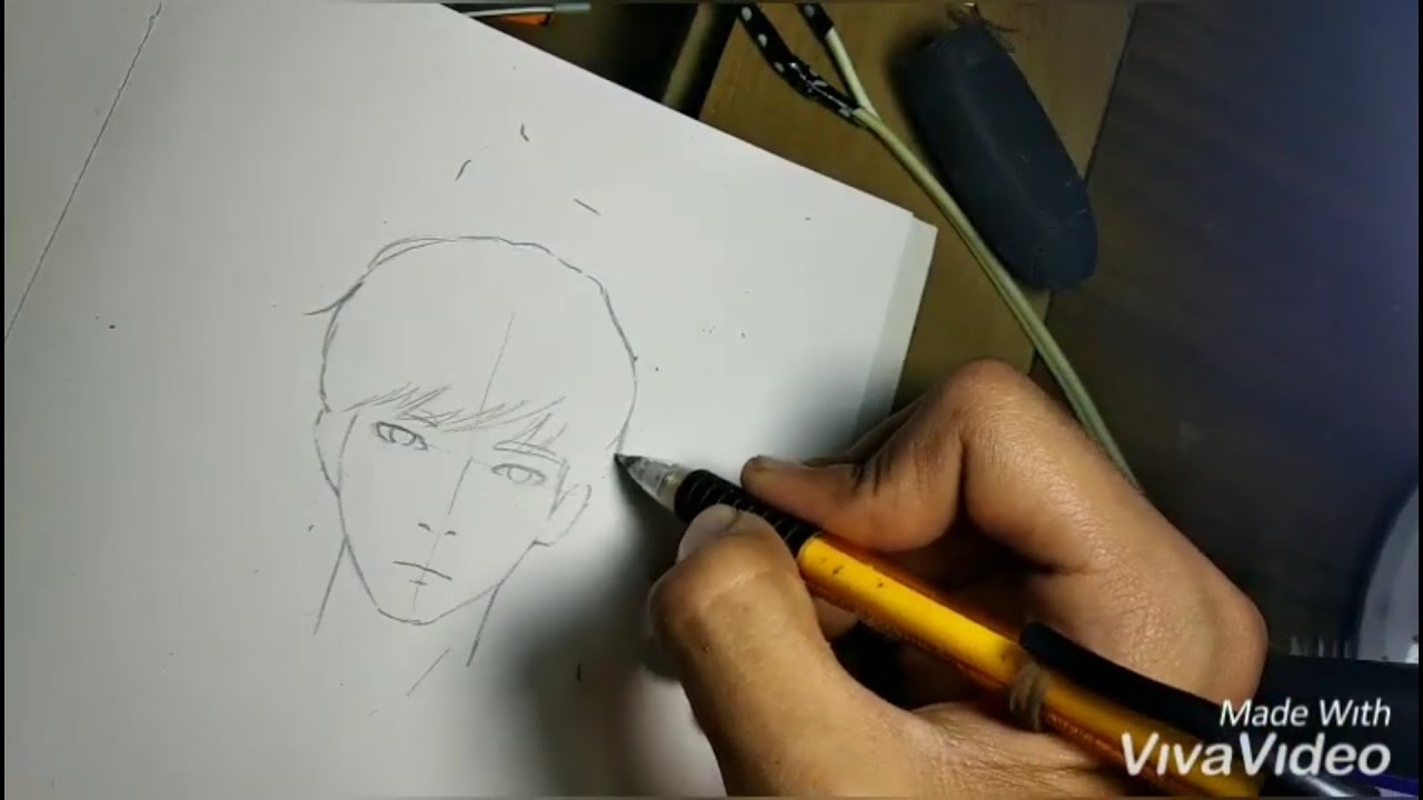 Suho lee Webtoon (speed drawing) - YouTube