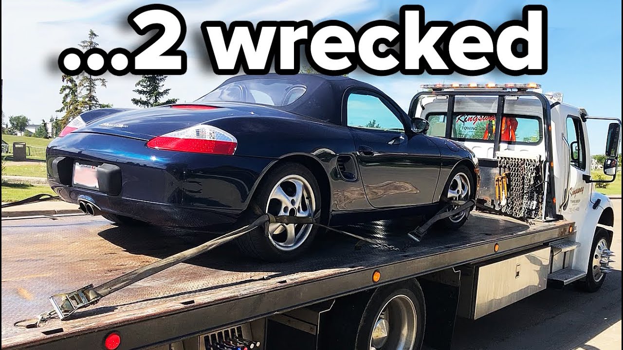 DISTRACTED DRIVER DESTROYS 2 OF MY CARS - YouTube