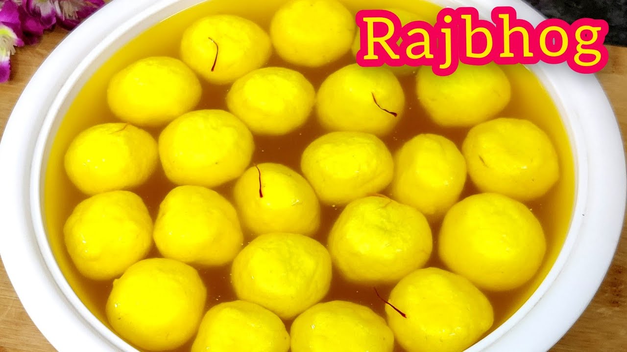 Rajbhog Recipe | Kesar Rasgulla Recipe | Kesar Rajbhog - YouTube