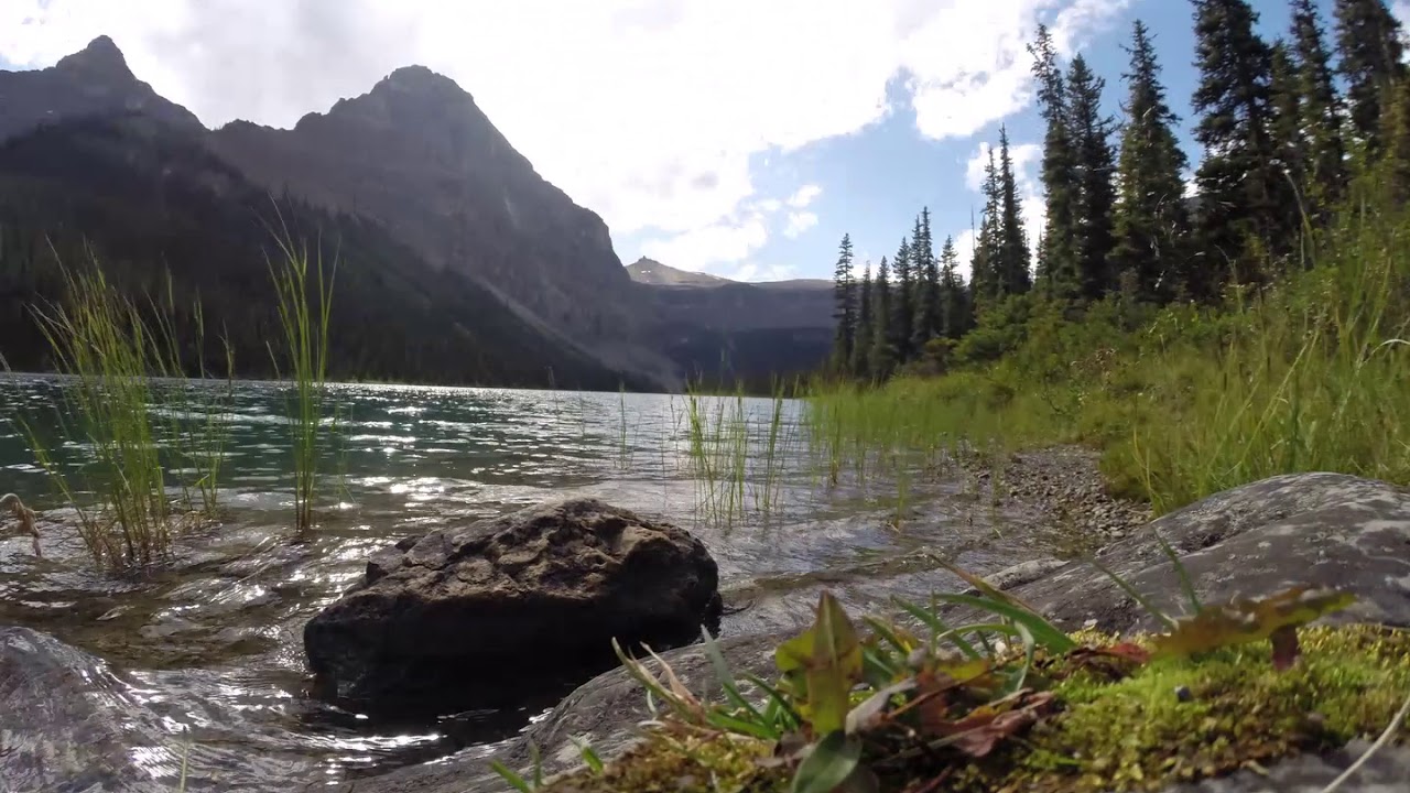 Luellen Lake, Banff - YouTube