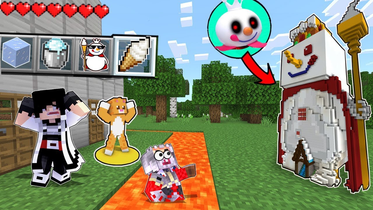 AZUYA BUAT RUMAH PALING AMAN MIXUE DI MINECRAFT MALAH JADI MIXUE JAHAT ...