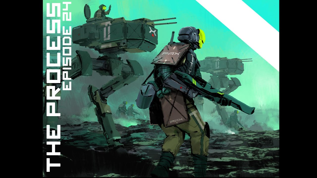 THE PROCESS EP 24 : CONCEPT ART PROCESS AND DECISIONS in 4K - YouTube