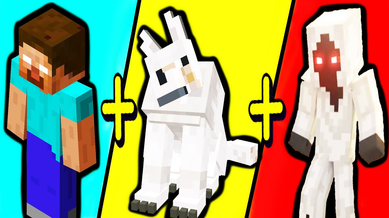 Herobrine + Wolf + Entity 303 = ??? - YouTube