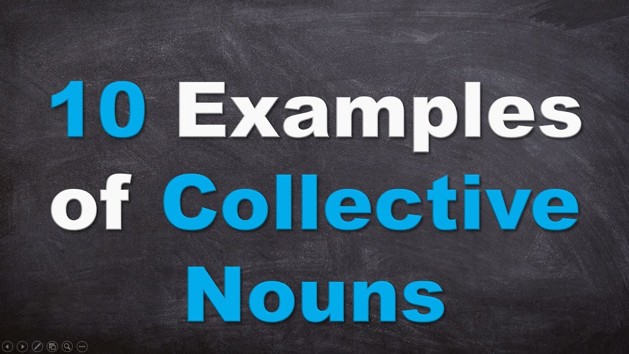 Ten Common Collective Nouns with Examples | Learn English Grammar - YouTube
