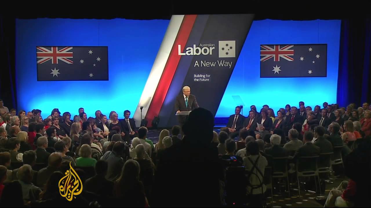 Australian PM launches election campaign - YouTube