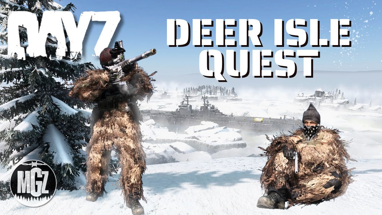 DayZ Veteran Guides Rookie Through Deer Isle Quest - YouTube