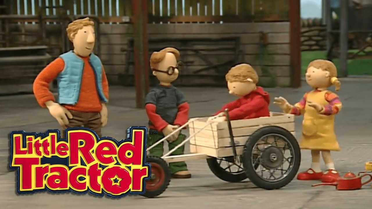 Building a Go-Kart | Little Red Tractor - YouTube