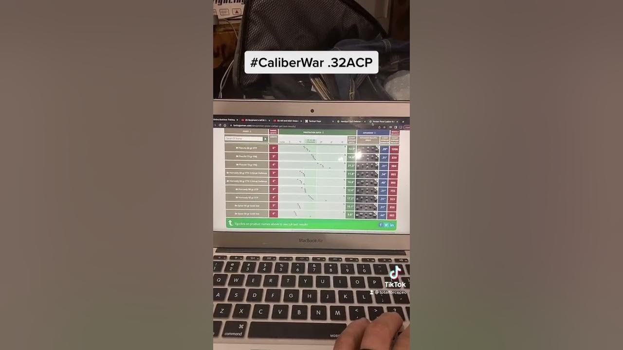 Caliber War: .32ACP - YouTube