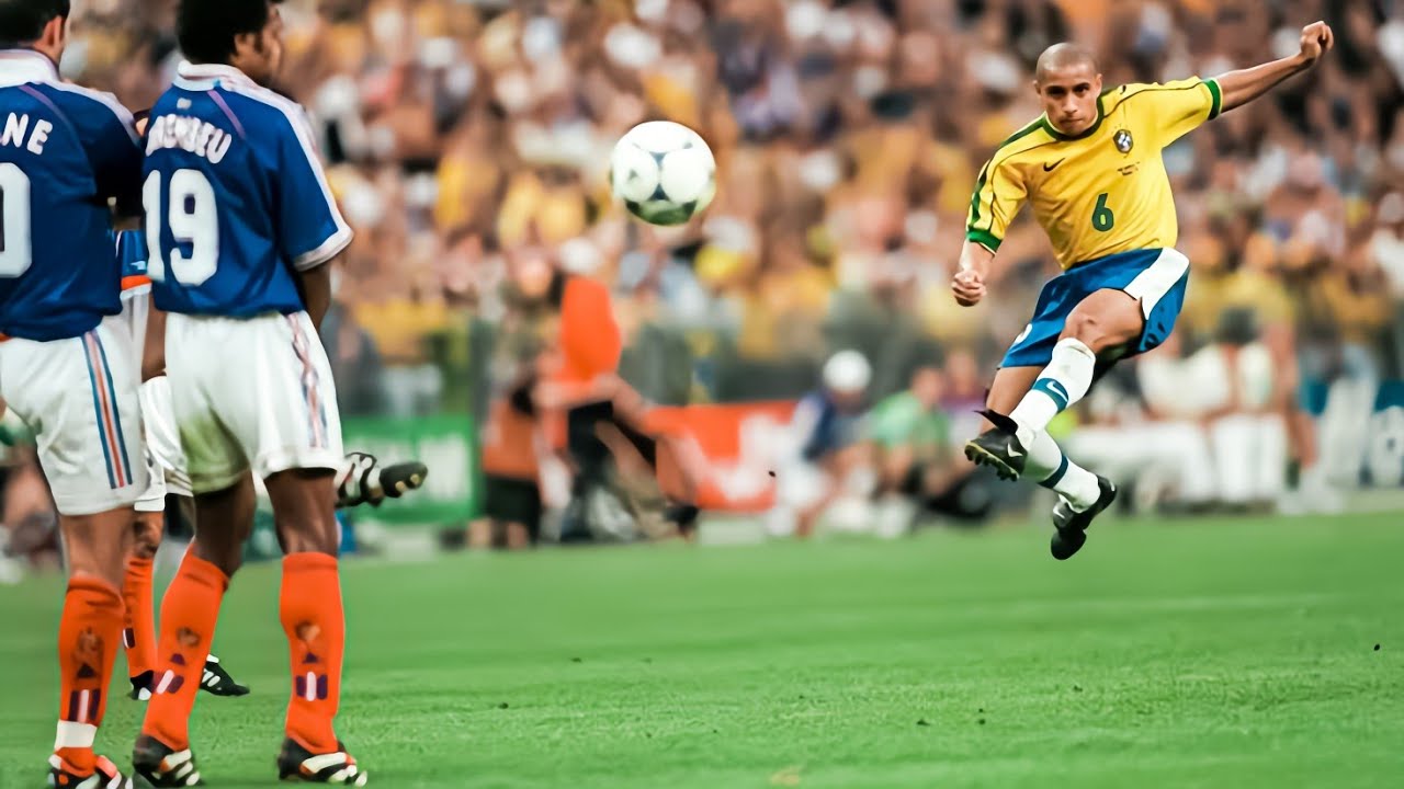 20 Greatest Free Kick Goals in History - According AI - YouTube