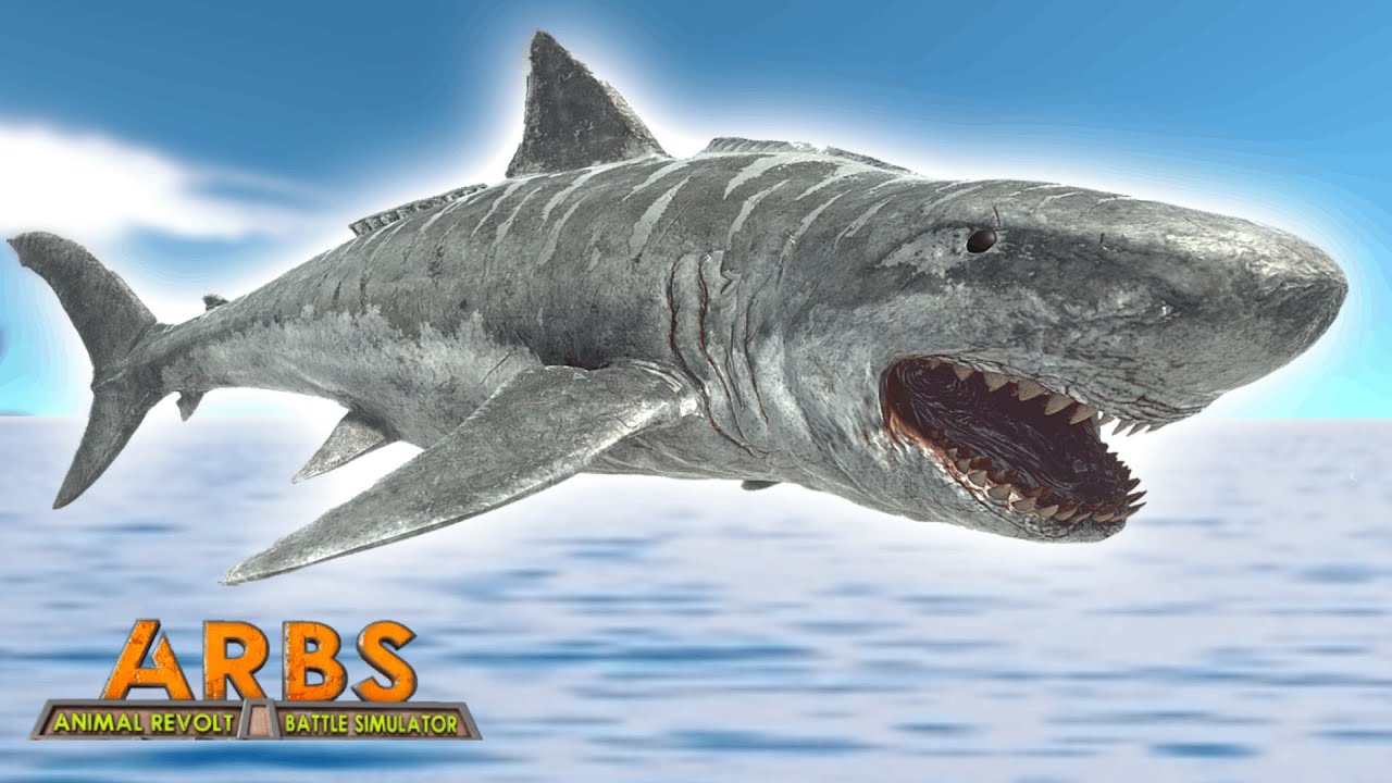 MEGALODON NEW MOD - Animal Revolt Battle Simulator - YouTube