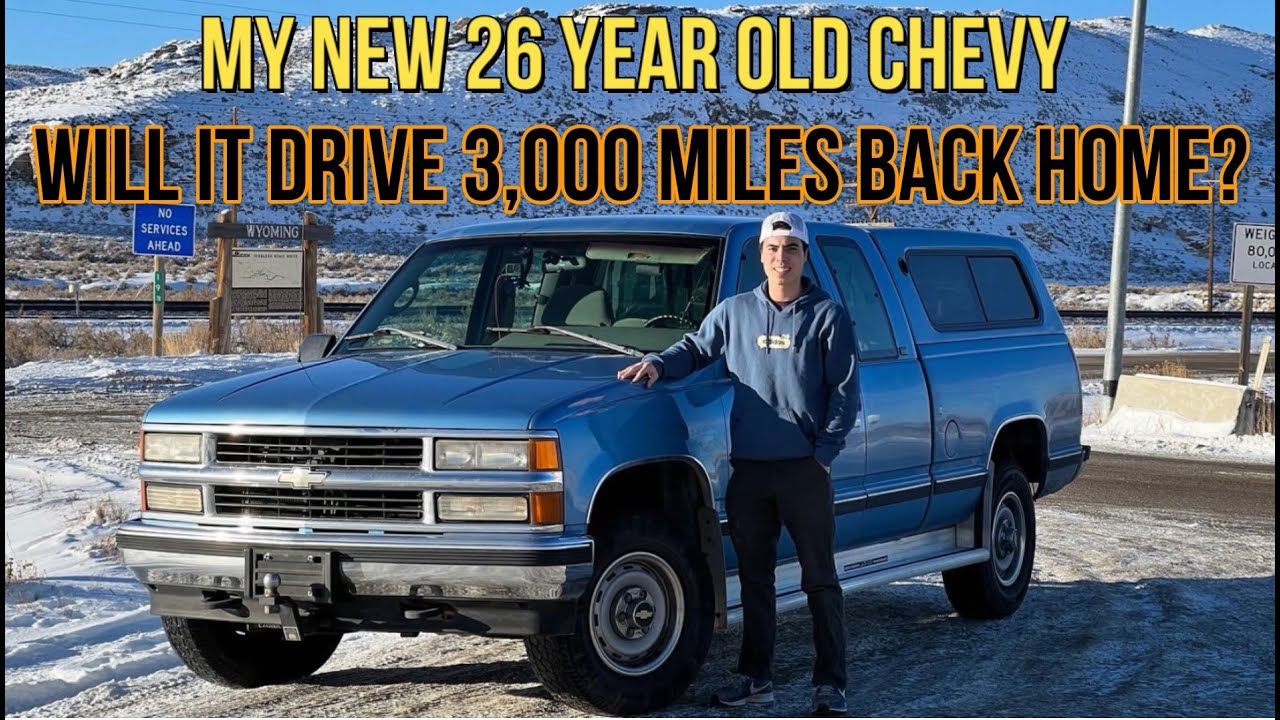 Driving 3,000 Miles Across The USA In An Old Chevy! Will It Make It ...