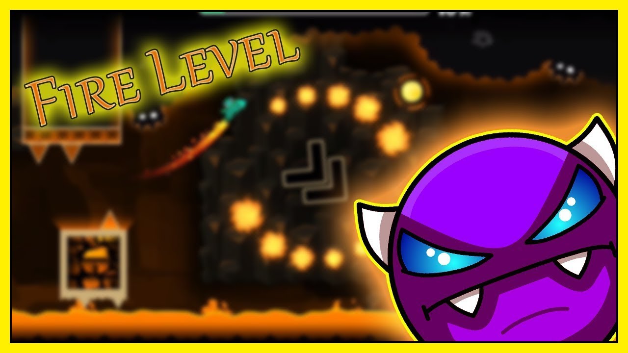 Geometry Dash | Demon | Fire Level by Dudex - YouTube
