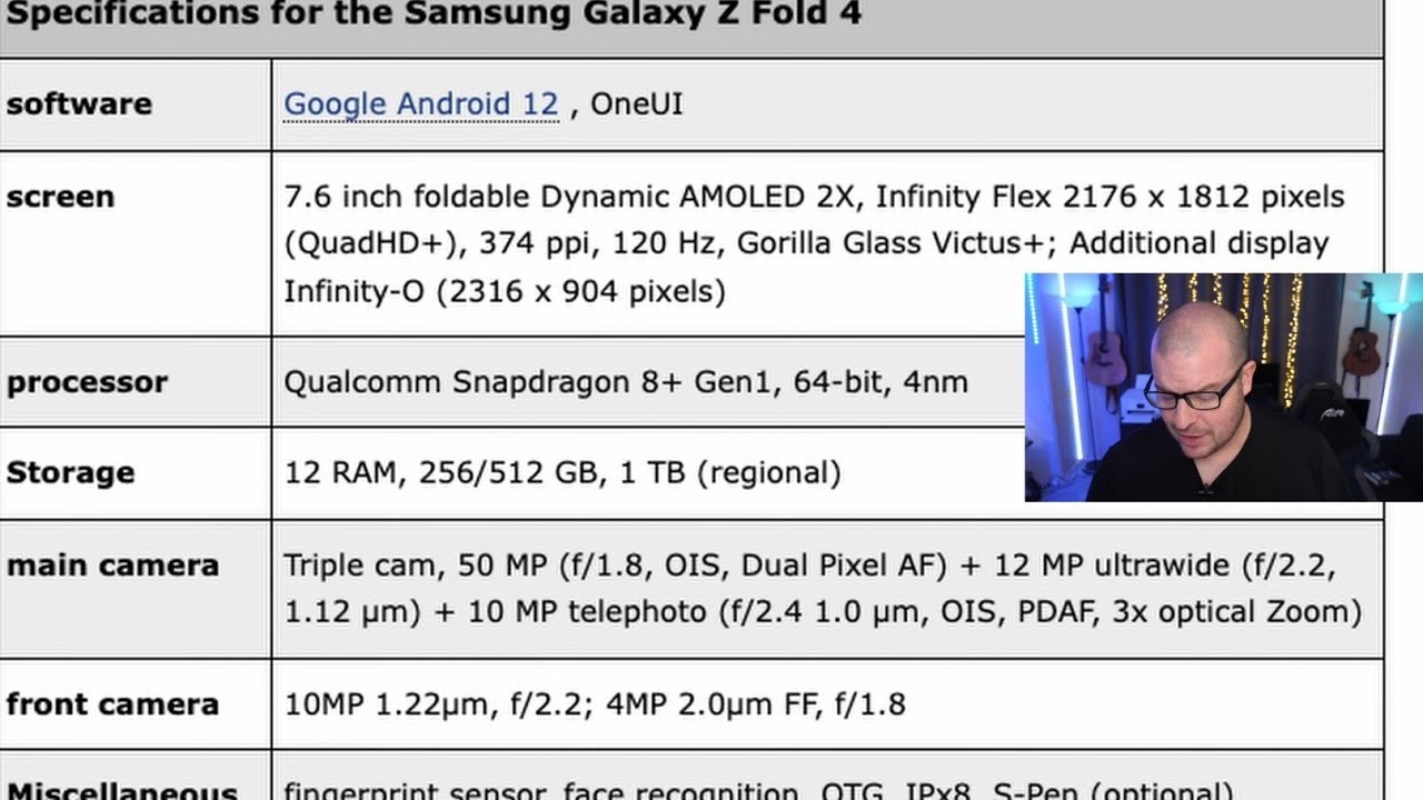 Galaxy Z Flip 4 OFFICIAL FULL SPECS | Galaxy Z Flip 4 OFFICIAL FULL ...