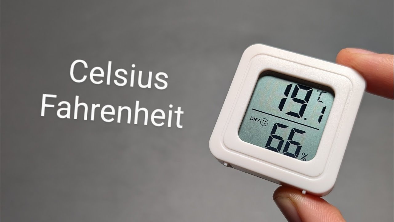 Can you Change Celsius / Fahrenheit units Mini LCD Digital Thermometer ...