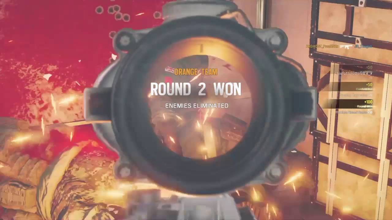 Rainbow six siege- 1v4 clutch - YouTube