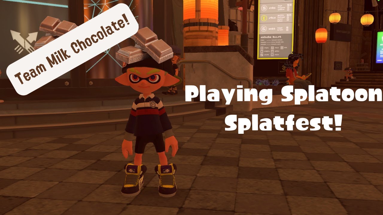 Playing for Team Milk Chocolate in Splatoon 3! - YouTube