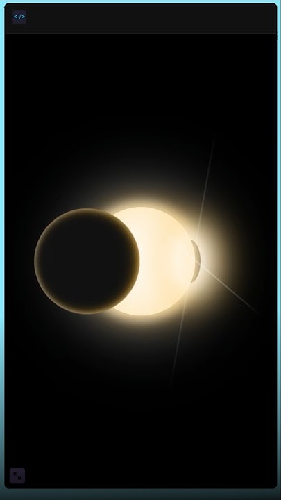 Code 26 I Animated Solar Eclipse with CSS #html #css #coding #code - YouTube