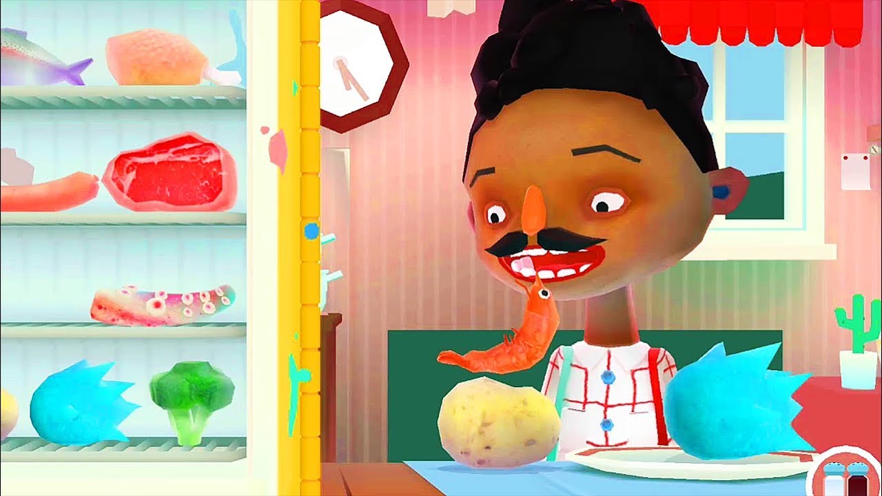 Toca Kitchen Funny Making Food - Gameplay Review - YouTube