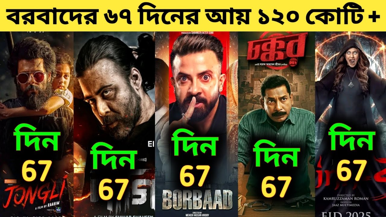 Borbaad Box Office Collection | Daagi Movie,Jongli Movie,Chokkor 302 ...