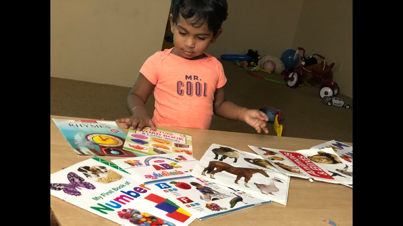 Kaavyan 2 years Old Boy | Learning Videos | Tamil | English - YouTube